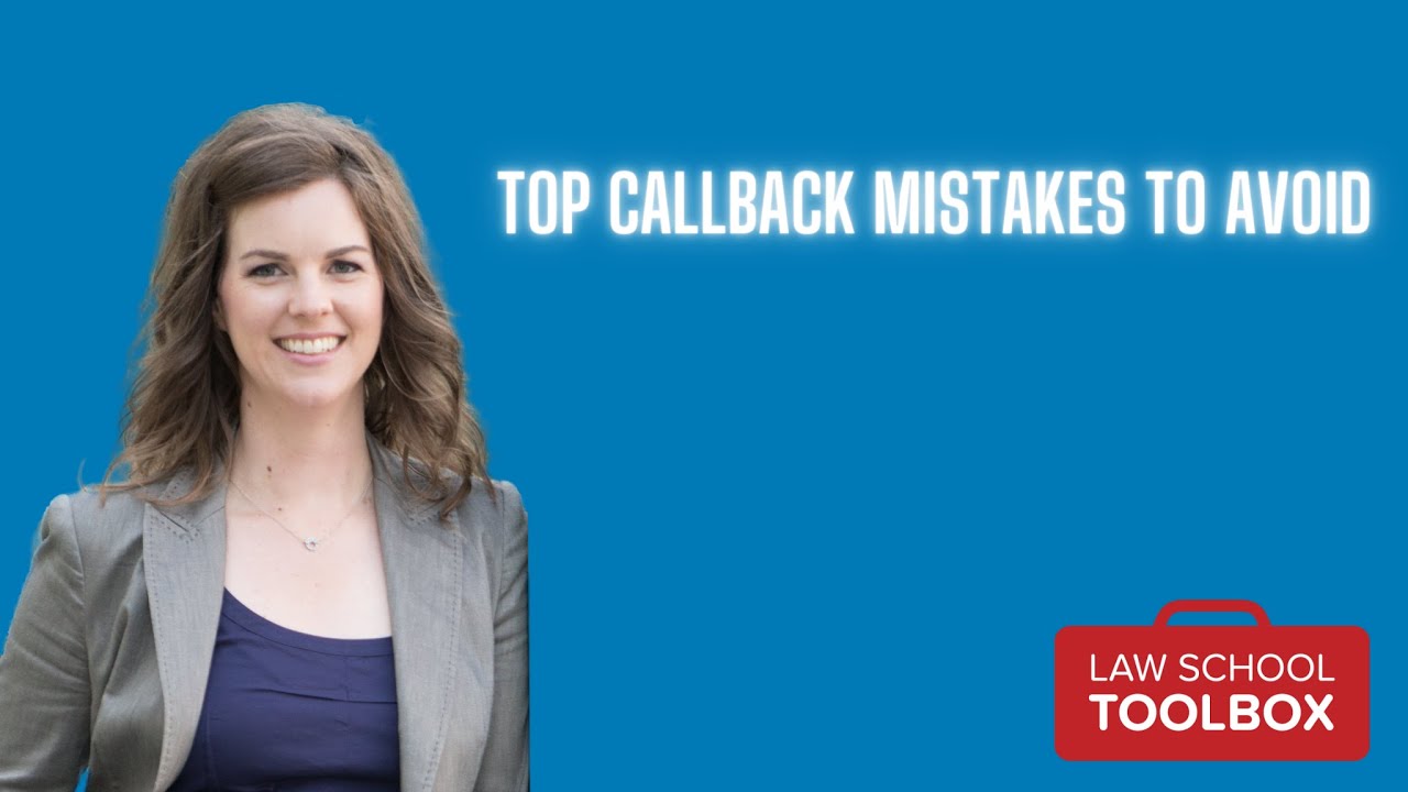 Top Callback Mistakes to Avoid (w/Sadie Jones)