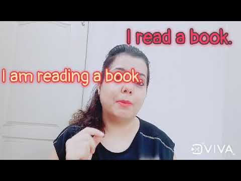 I read a book or I am reading a book... What's the difference?? HINDI TO ENGLISH