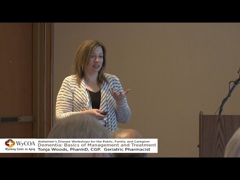 Tonja Woods presents “Dementia: Basics of Management and Treatment”