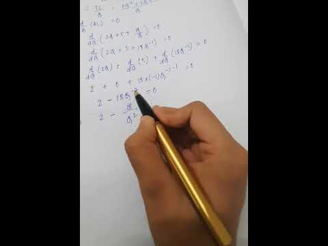 Unconstrained optimization with one variable and Economic Applications