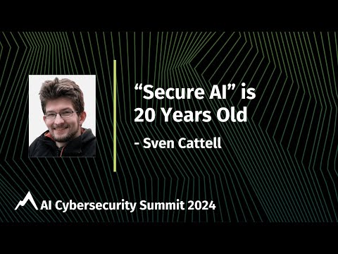“Secure AI” is 20 Years Old