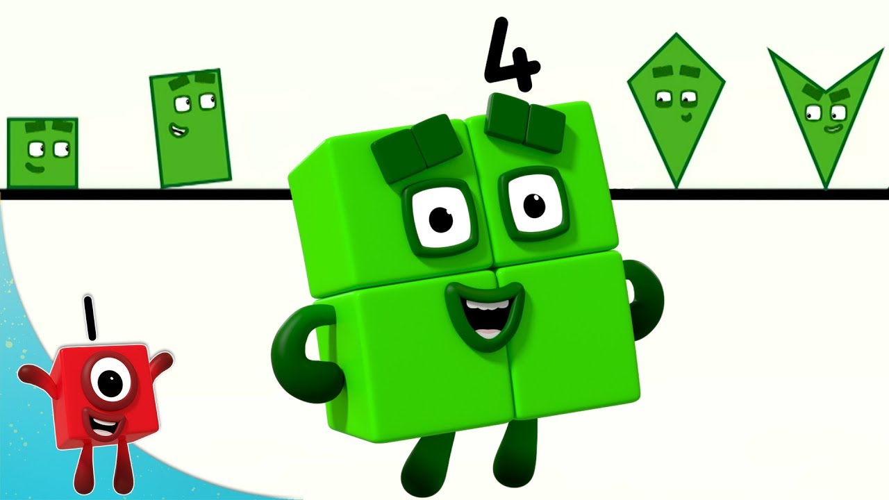Numberblocks - Learning Shapes | Learn to Count | Learning Blocks