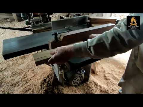 How To Use Surface Planer | Woodworking
