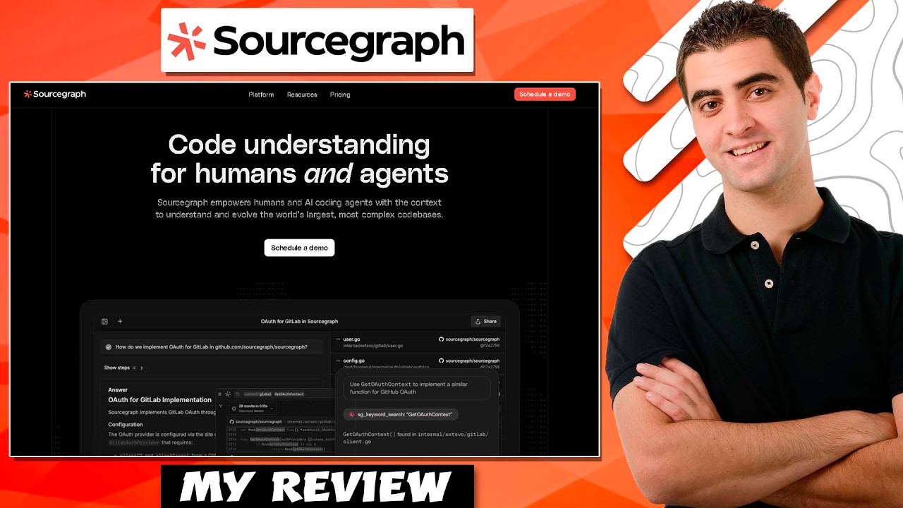 Sourcegraph Ai My Review - Best Ai Coding Platform | Code & Deep Search (Demo)