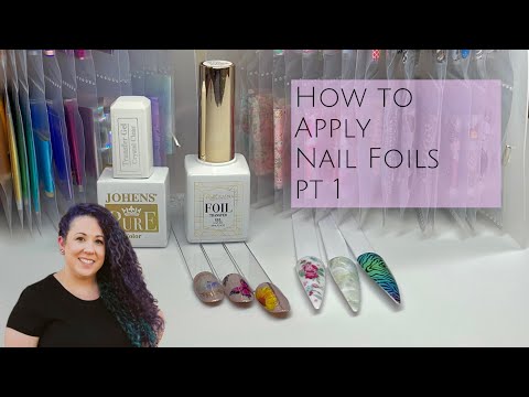 How to Apply Nail Foils Part 1 | Full Transfer Every Time!