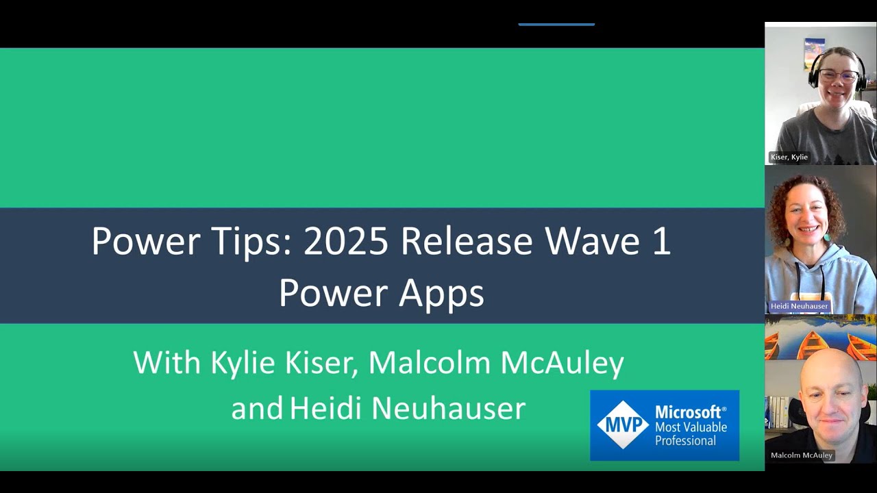 Power Apps: New Features in 2025 Release Wave 1!