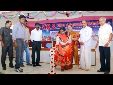 VRS College of Engineering and Technology Viluppuram - Admission 2026 ...