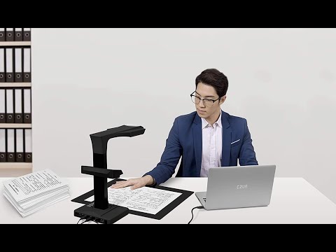 DIY CZUR ET18 Pro Professional Document Scanner, 2nd Gen Auto-Flatten & Deskew Tech REVIEW