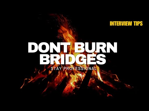 Avoid Burning Bridges in Interviews: Don't Criticize Past Employers
