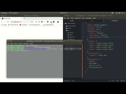 Adding reactstrap and its components in a ReactJS project