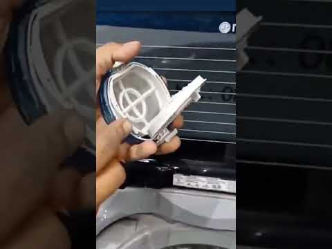 L.G WASHING MACHINE MAGIC FILTER CLEANING