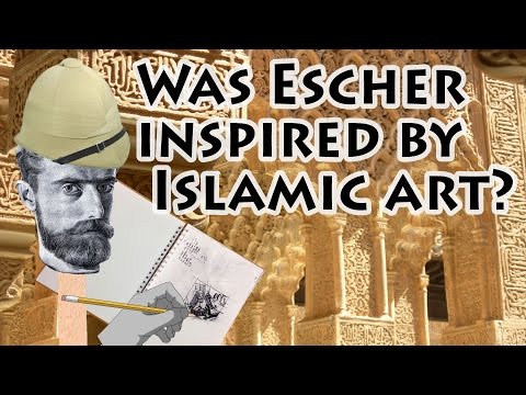 MC Escher Inspired by Islamic Art?