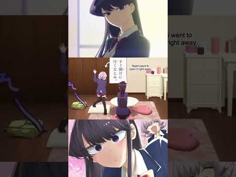 najimi opens the door ( komi can't communicate) #komisan #komisanwakomyushoudesu #anime