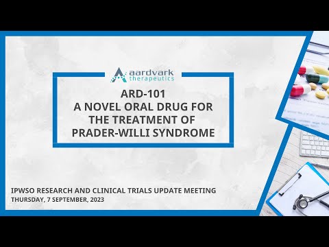 ARD-101 – A novel oral drug for the treatment of Prader-Willi Syndrome