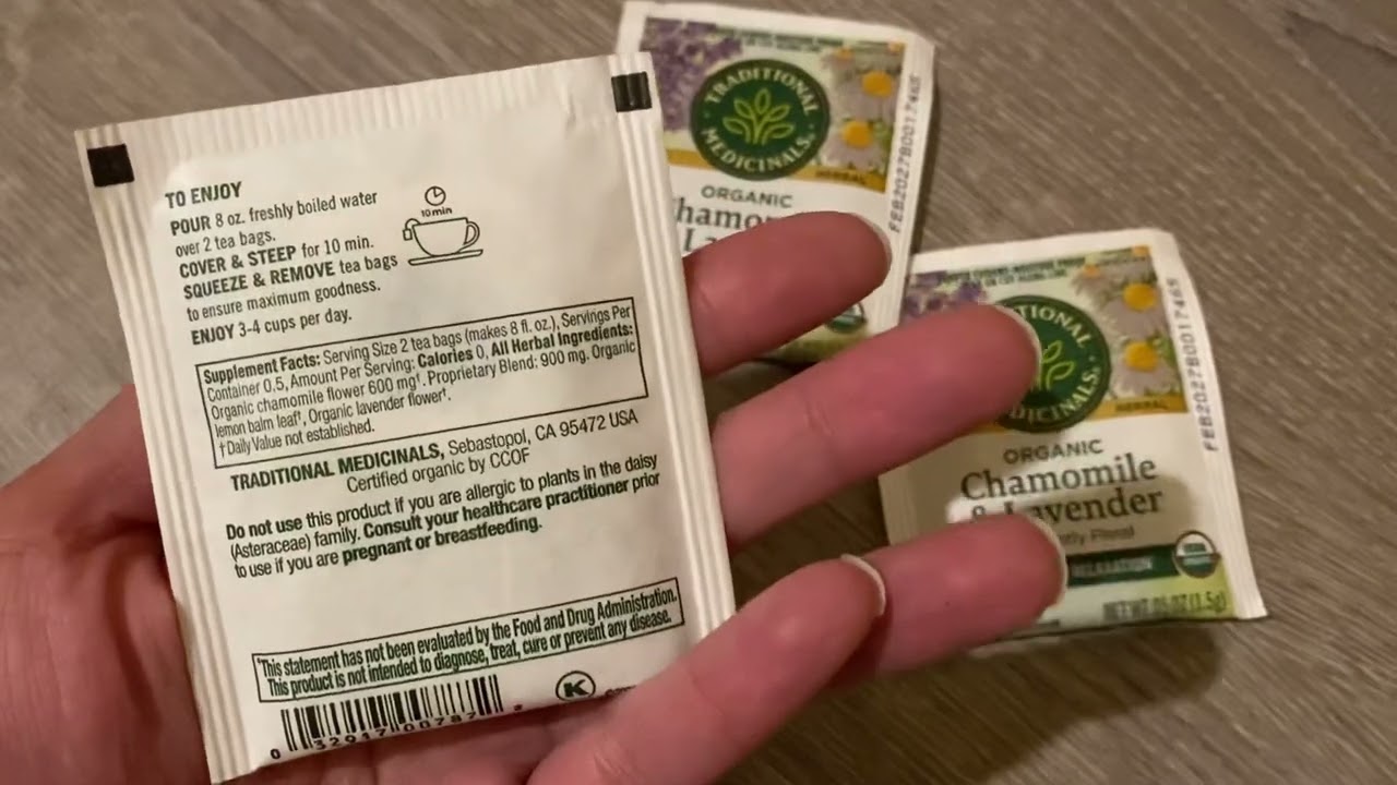 Honest Review of Traditional Medicinals Chamomile and Lavender Tea