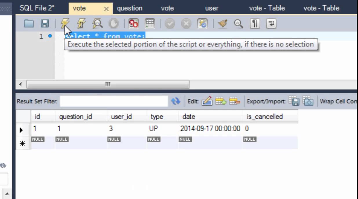 Implement a voting system with JSP/Servlet