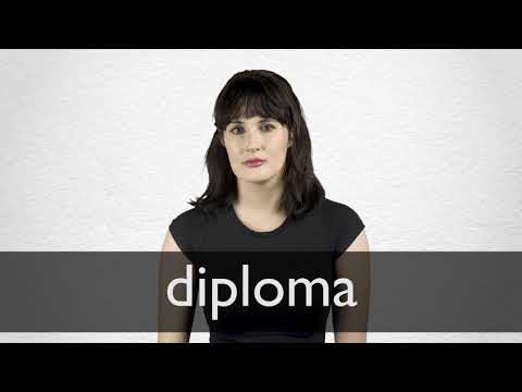 DIPLOMA definition and meaning | Collins English Dictionary