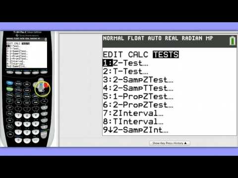 Chi square tests for goodness of fit on the calculator