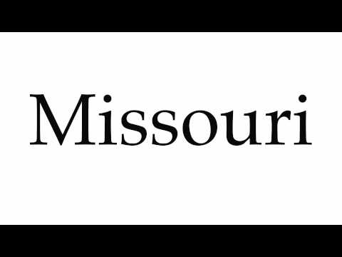 How to Pronounce Missouri