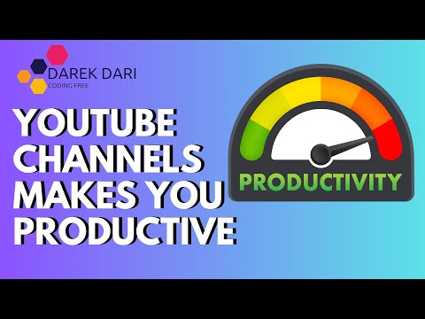 Best YouTube channels that makes you productive ❤ #productivity #productive