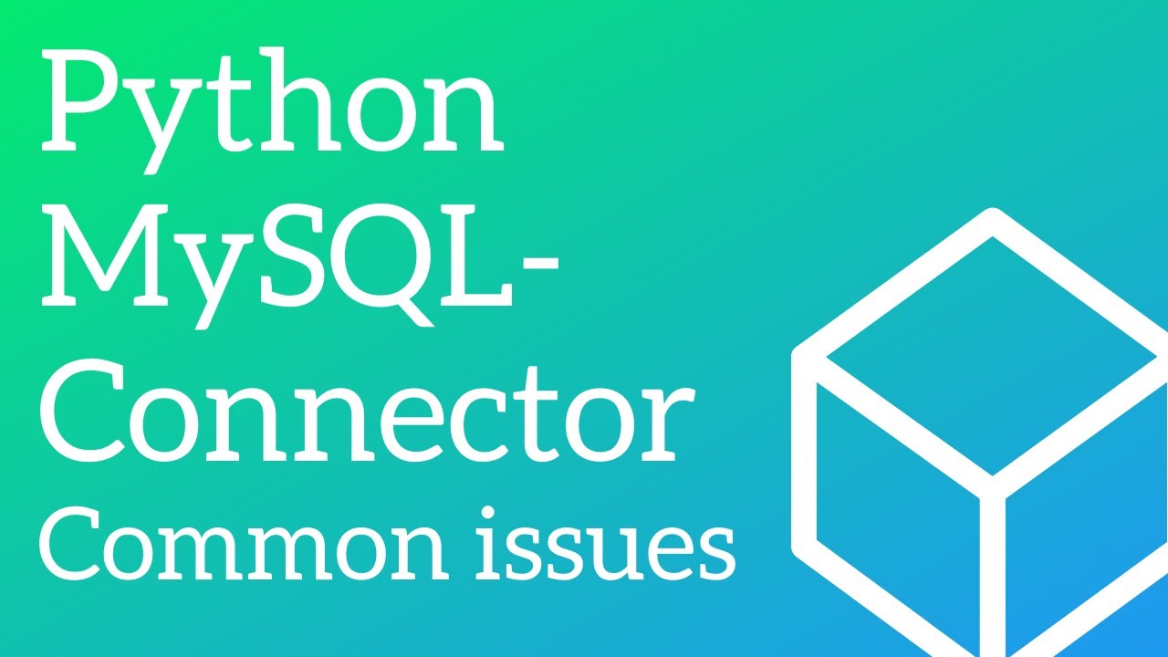 Python MySQL Connector Common Problems [Data not saving correctly DML/DDL issues]