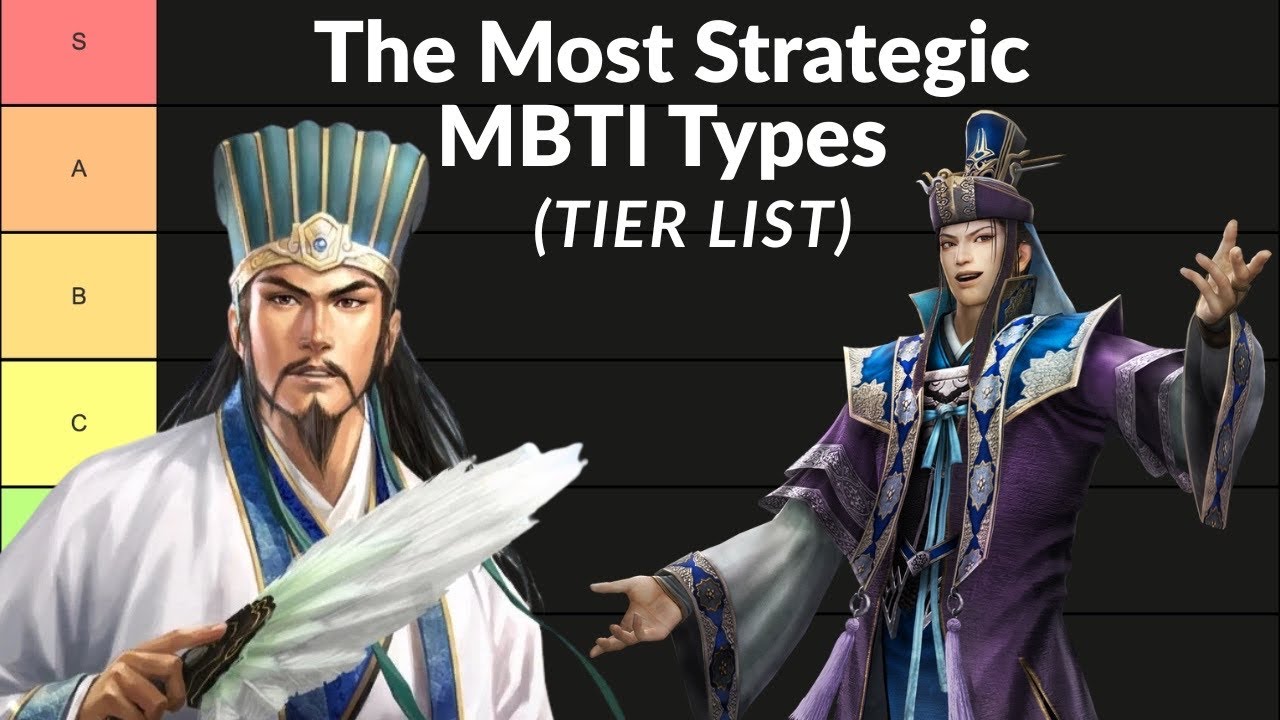 Ranking the MOST STRATEGIC MBTI Types (Tier List)