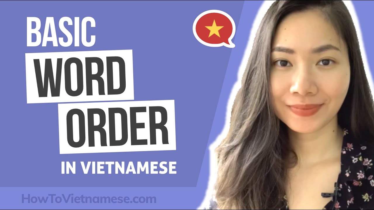 Learn Vietnamese Basic Word Order | Grammar Lesson for Beginners A1