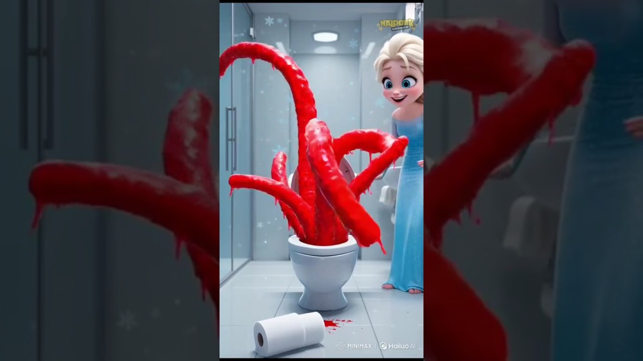 Elsa Regrets Sitting Down… Something TOUCHED HER!!! 😱