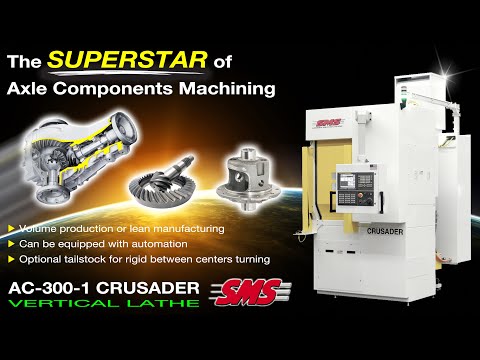SMS AC-300-1 Axle Pinion Milling and Drilling