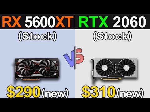 RX 5600 XT Vs. RTX 2060 | 1080p and 1440p | New Games Benchmarks