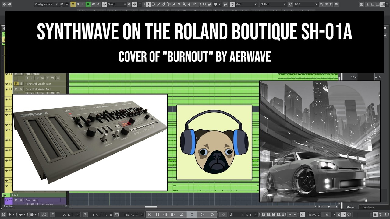 Roland Boutique SH-01A demo (cover of 
