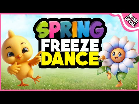 ???????? Spring Yoga Freeze Dance! | Spring Brain Break | Yoga for Kids | Just Dance ????????