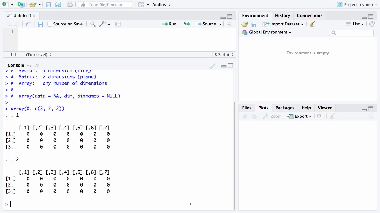 Arrays --- Chapter 6