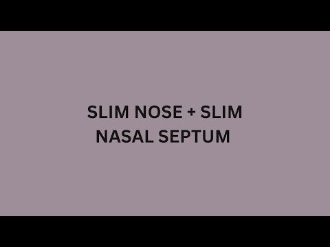 SLIM NOSE + SLIM NASAL SEPTUM - MORPHIC FIELD
