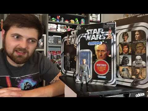 Star Wars Retro Collection Grand Moff Tarkin Figure | Star Wars Escape The Death Star Game Unboxing!
