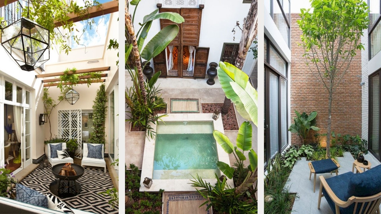Change Your House with Inside Courtyards: Concepts and Inspiration
