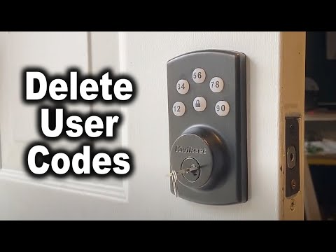 How to Delete User Codes Kwikset Powerbolt 2 | The Fixer Clips