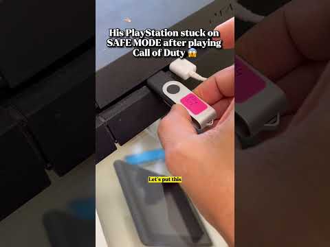 Little Kidâs PLAYSTATION stuck on SAFE MODE after GAMEđ± #shorts #ps5 #ps4 #xbox #apple #iphone #ios