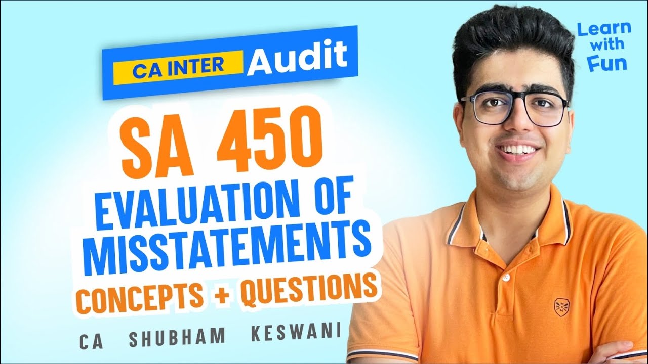 Understanding SA 450: Evaluation of Misstatements in Auditing | Galaxy.ai