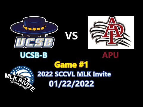 APU Women's Club Volleyball 2022: 2022 SCCVL MLK INVITE (UCSB-B vs APU) [Game 1]