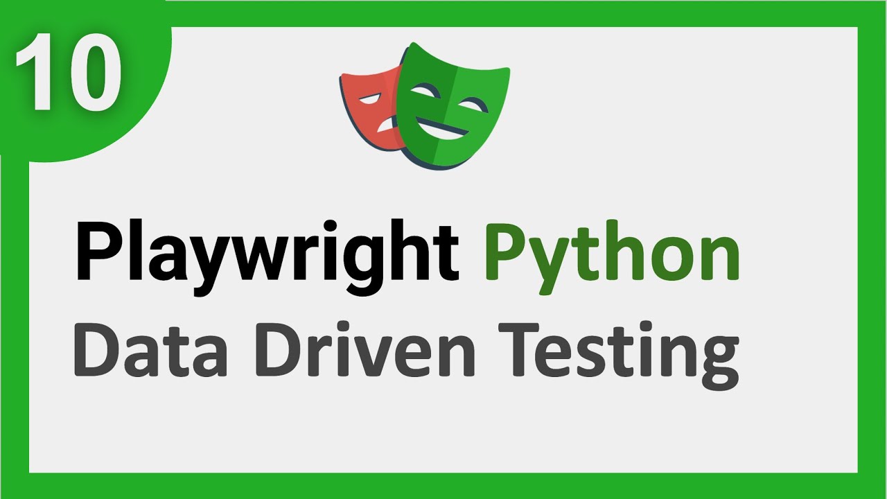 Playwright Python 10 | Data Driven Testing