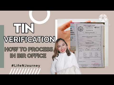 TIN VERIFICATION | HOW TO PROCESS IN BIR OFFICE | WHAT TO DO