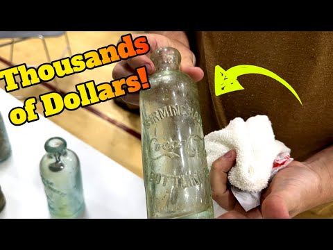 Coca-Cola's Rare Hutchinson Bottles and Thousands of Dollars in Antique Glass!