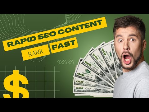 Rapid SEO content writing with AI for any keyword in any niche or location - AI SEO Content Writer