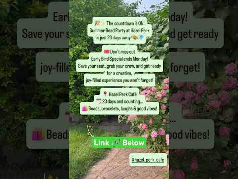 Summer Bead Party - tickets on Eventbrite #events #event