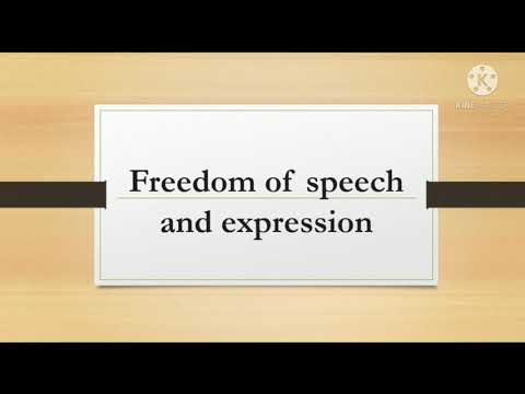 article19 Right to Freedom and introduction to freedom of speech and expression