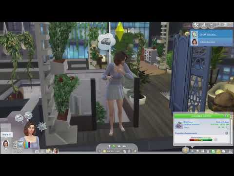 My Sim Experienced Her First Earthquake