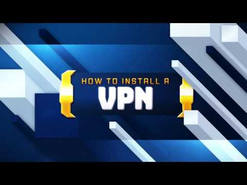 How to install a VPN on school/work computers