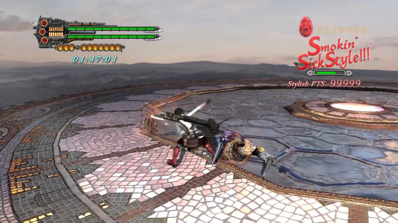 DMC4: Special Edition - Lady Combo Practice Session