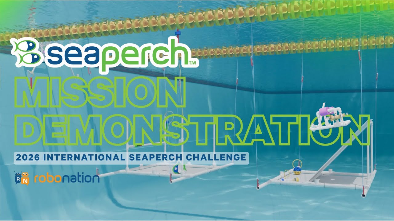 SeaPerch 2026 Mission Course Demonstration | RoboNation